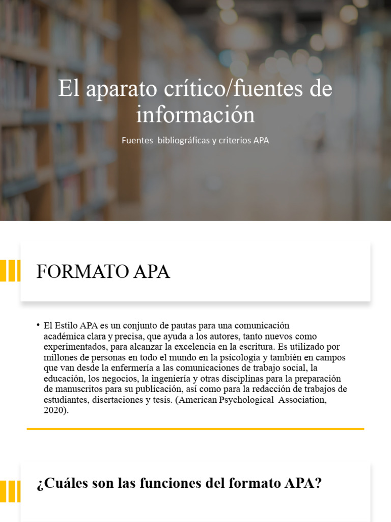 5 TALLER DE REDACCIÓN - El Aparato Crítico | PDF | Estilo apa | Comillas