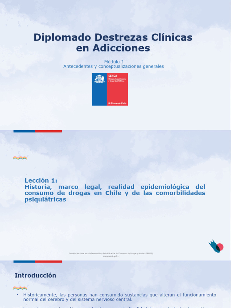 adicciones 1. Modulo 1, lección 1 primera parte. | PDF | Heroína | Cannabis (Droga)
