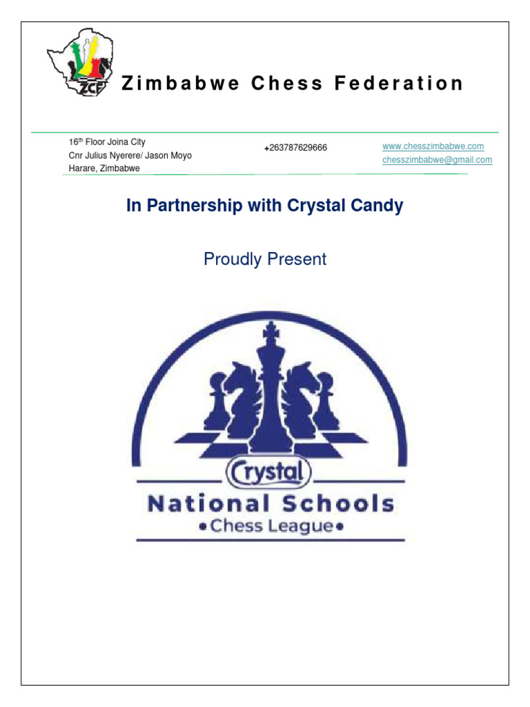 2024 Crystal Candy SCH Team Tournament | PDF | Chess | Teachers