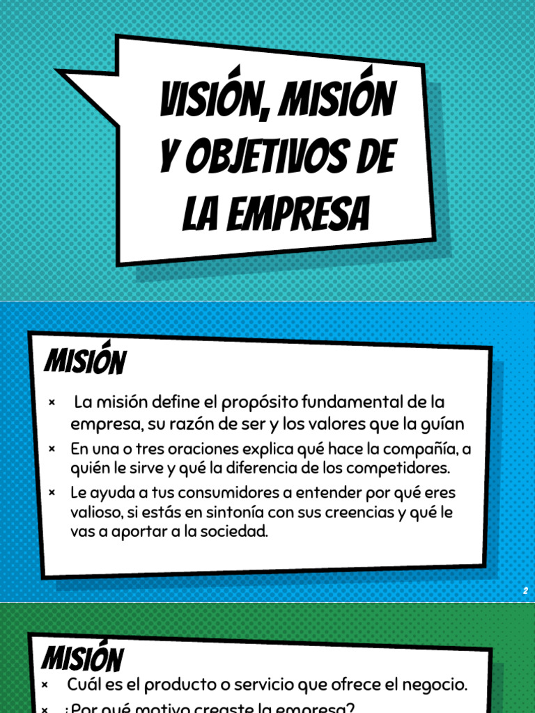 Mision, Vision y Valores | PDF | Business | Negocios económicos