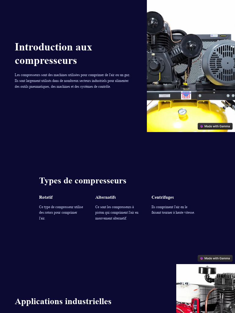 Introduction Aux Compresseurs | PDF | Technologie et ingénierie