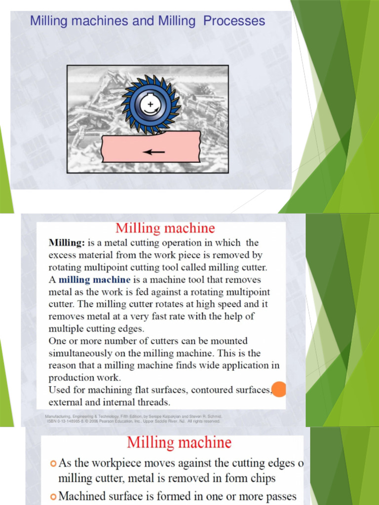 Milling Machine | PDF