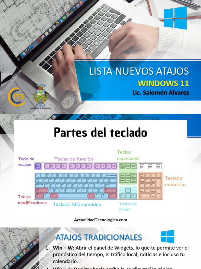 Atajos Windows 11 | PDF | Ventana (informática) | Microsoft Windows
