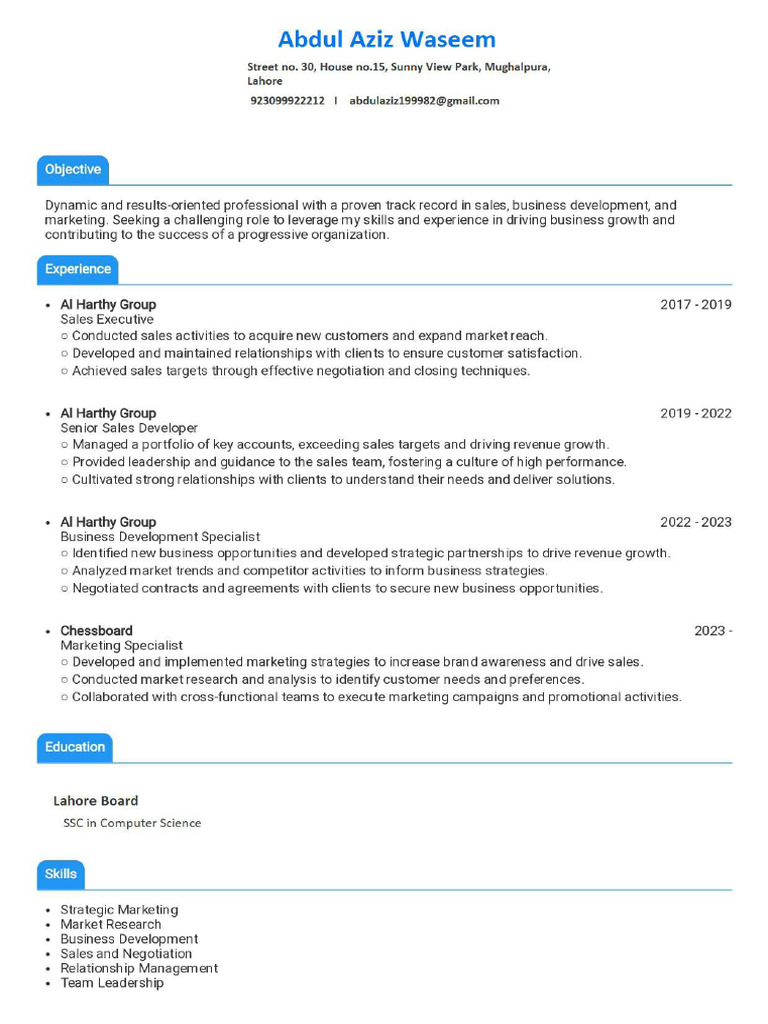 Intelligent CV Document (1) - Page-0001 | PDF