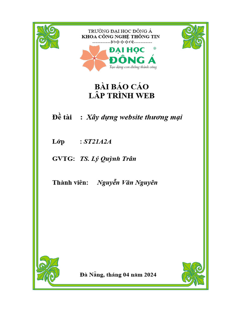 Báo Cáo Java 1 2 | PDF