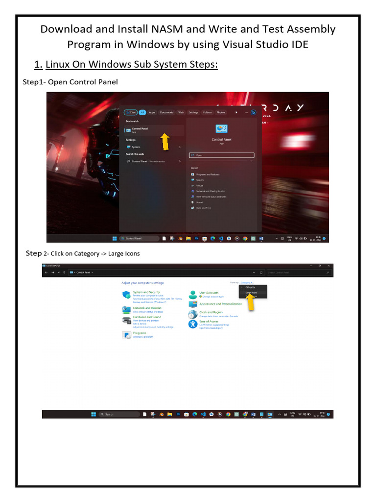 and Install NASM and Write and Test Assembly Program in Visual Studio ...