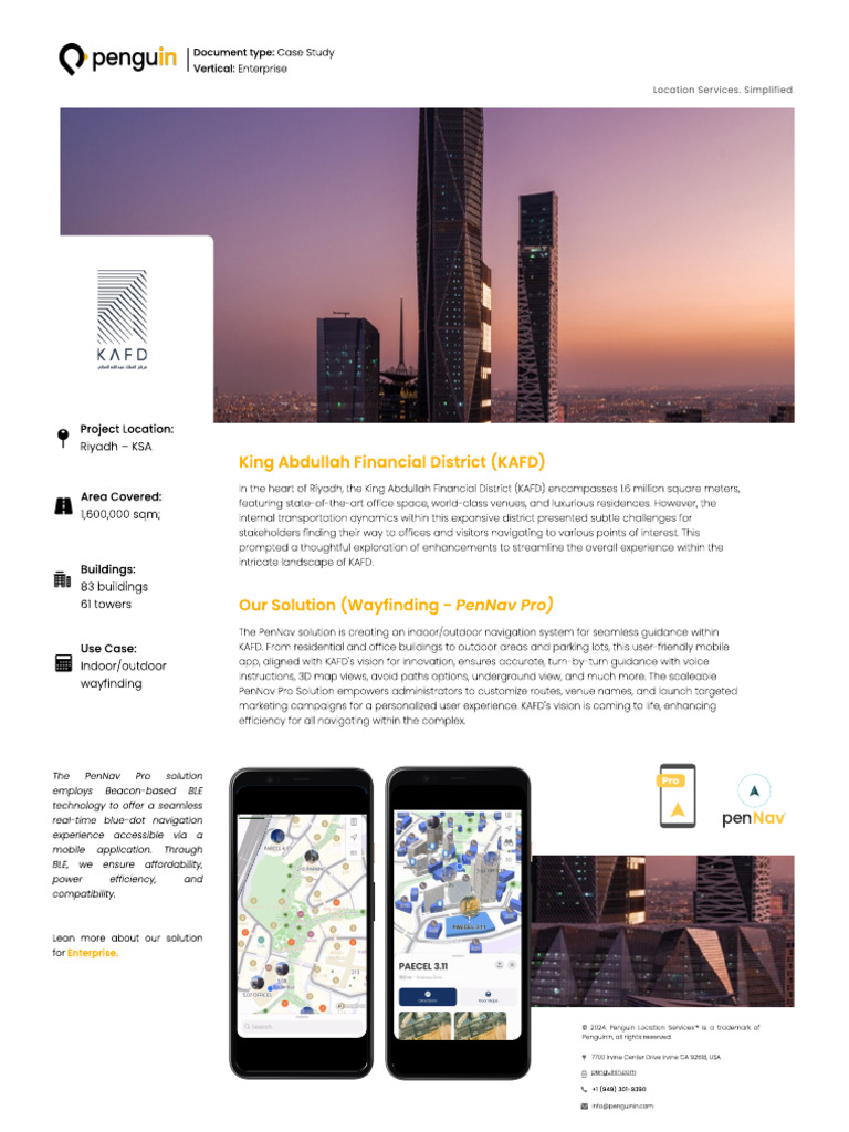 KAFD wayfinding solutin | PDF | Information Technology | Computing