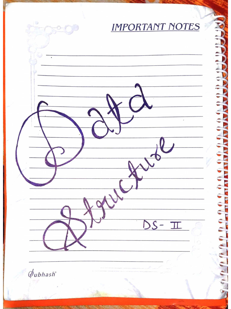 4th Semester (DS) Notes | PDF