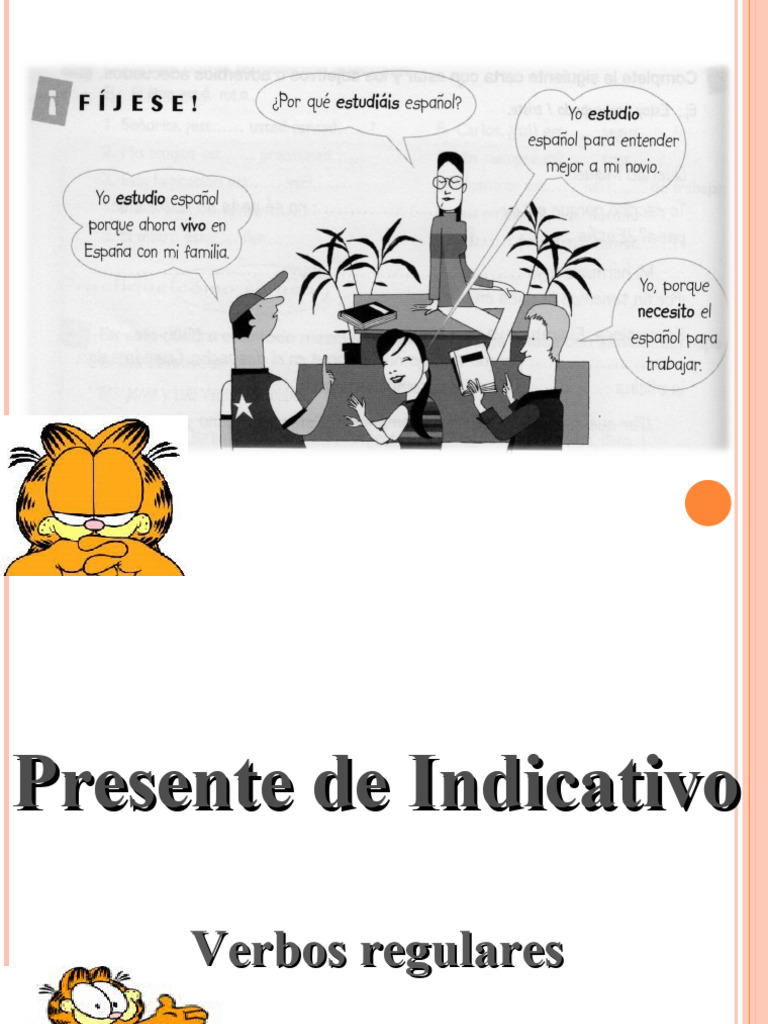 Presente de Indicativo (Regular e Irregular) | PDF