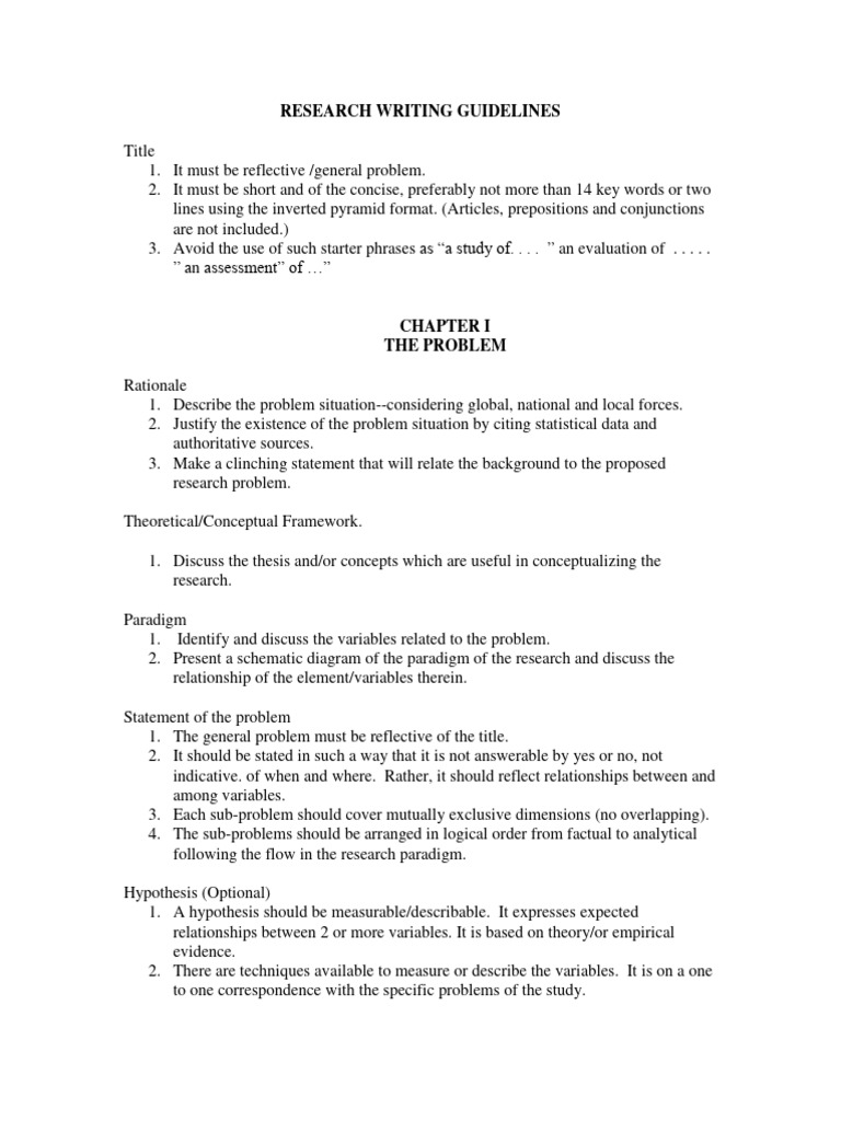 Research Proposal Guidelines | PDF | Theory | Hypothesis