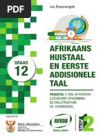 Afrikaans Grade 12 June p2 2025 | PDF