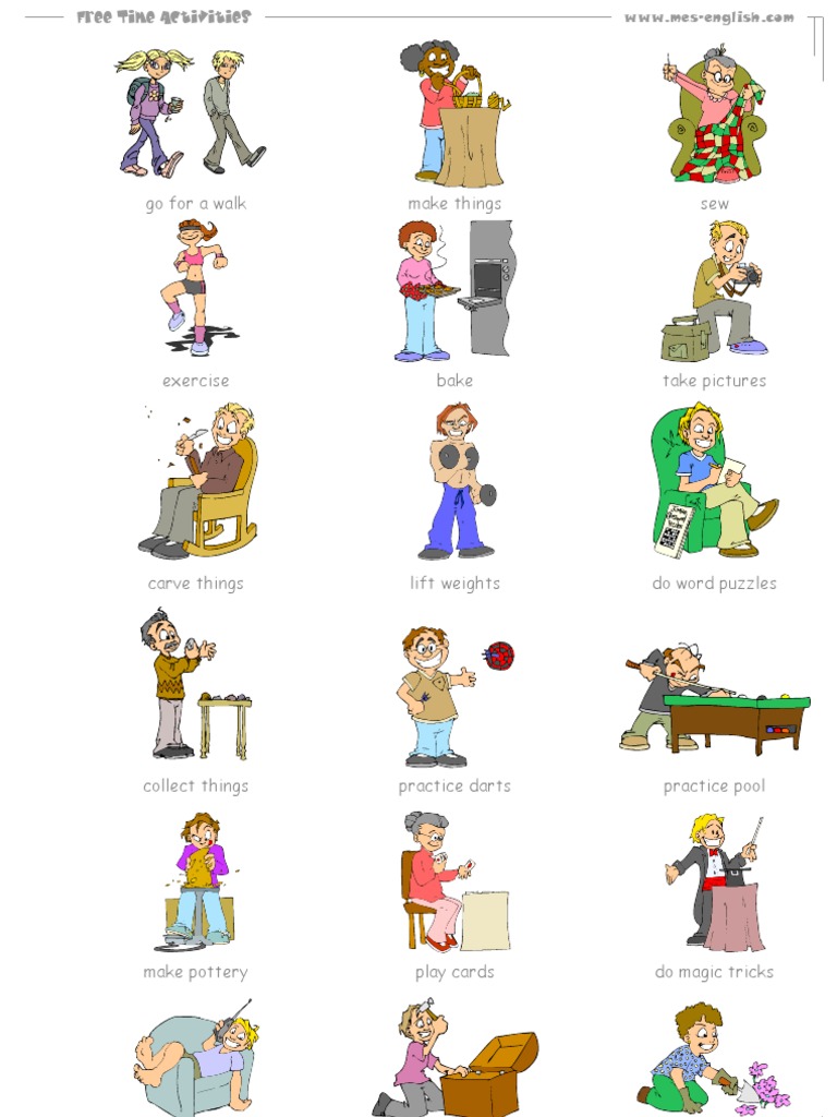 Actividades Tiempo Libre | PDF | Language Arts & Discipline | Wellness