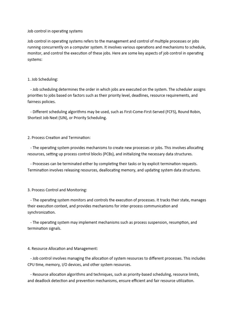 Operating Systems | PDF | Process (Computing) | Scheduling (Computing) Operating Systems | PDF | Process (Computing) | Scheduling (Computing)