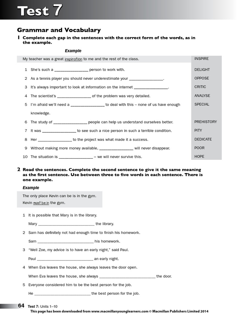 Level 10 Exam Practice Book | PDF | Language Arts & Discipline | Home ...