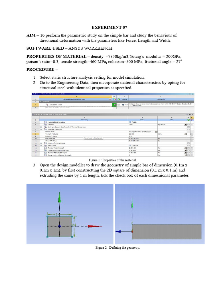 Experiment - 07 | PDF | Deformation (Engineering) | Force
