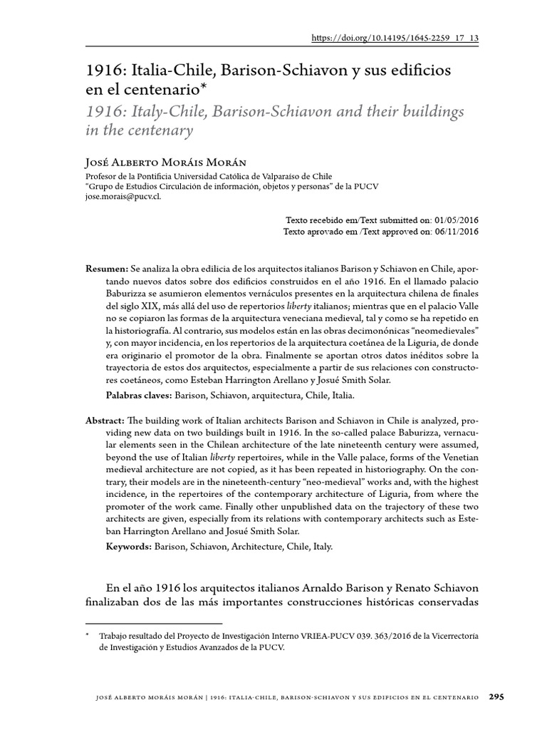 La Arquitectura de Schiavon y Barison en Valparaíso | PDF | Diseño ...