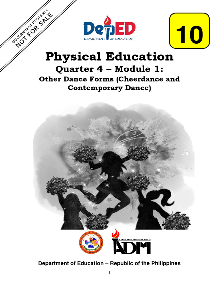 PE10 Q4 Mod. 1 | Download Free PDF | Sedentary Lifestyle | Cheerleading