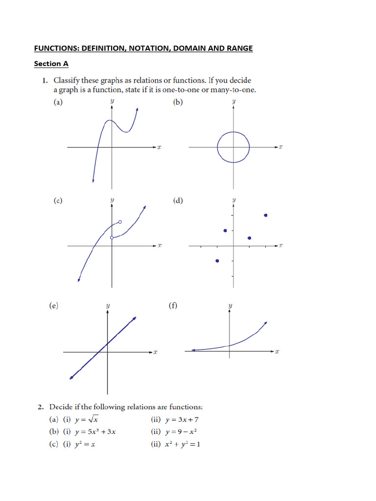 Functions: Basics & Solutions Guide | PDF | Technology & Engineering