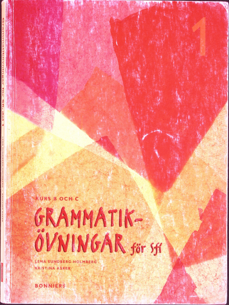 grammatik övningar SFI 1 | PDF