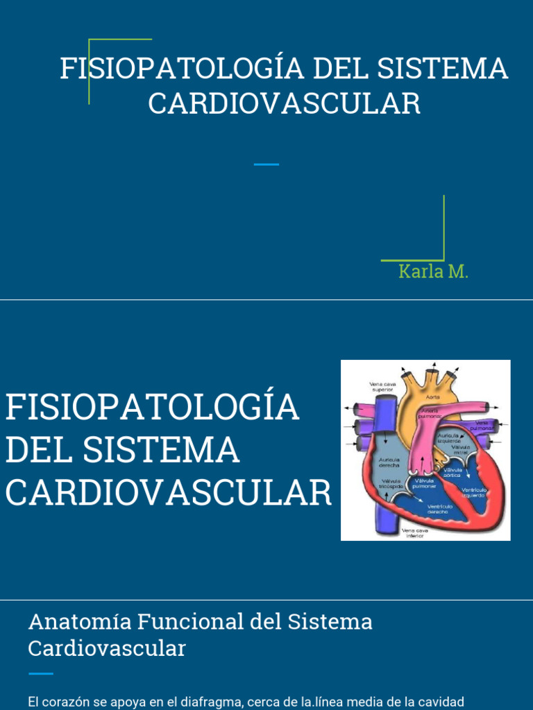 Fisiopatología Del Sistema Cardiovascular | PDF | Electrocardiografia | Corazón
