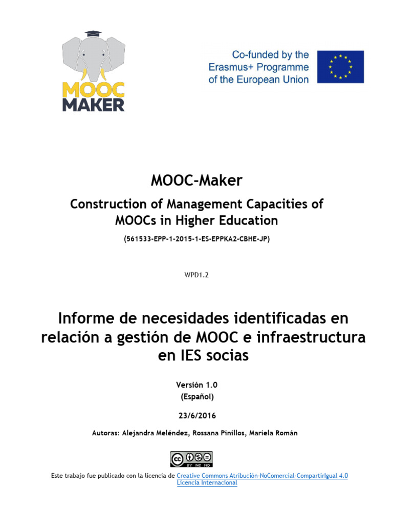 Capacidades MOOC en Educación Superior | PDF | Curso abierto masivo en linea | Evaluación