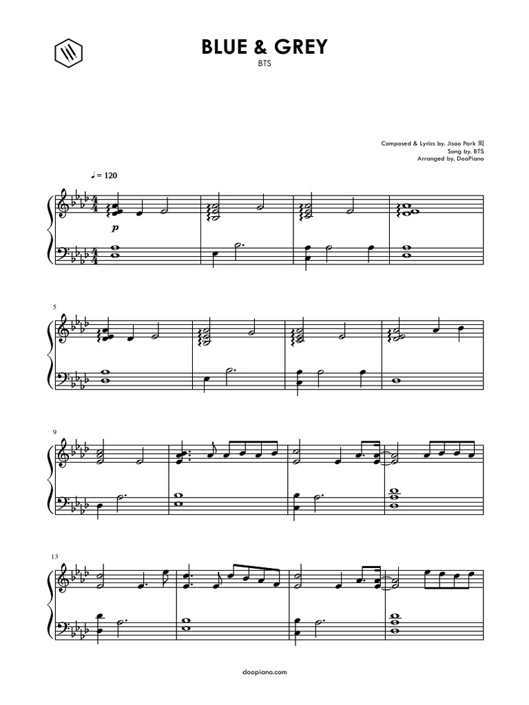 DOOPIANO BTS Blue Grey-Ugw9uc | PDF