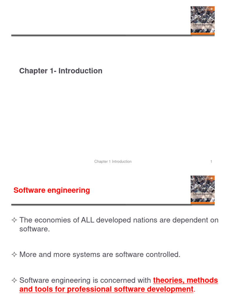 Ch1 Introduction-Cust | PDF | Software | System
