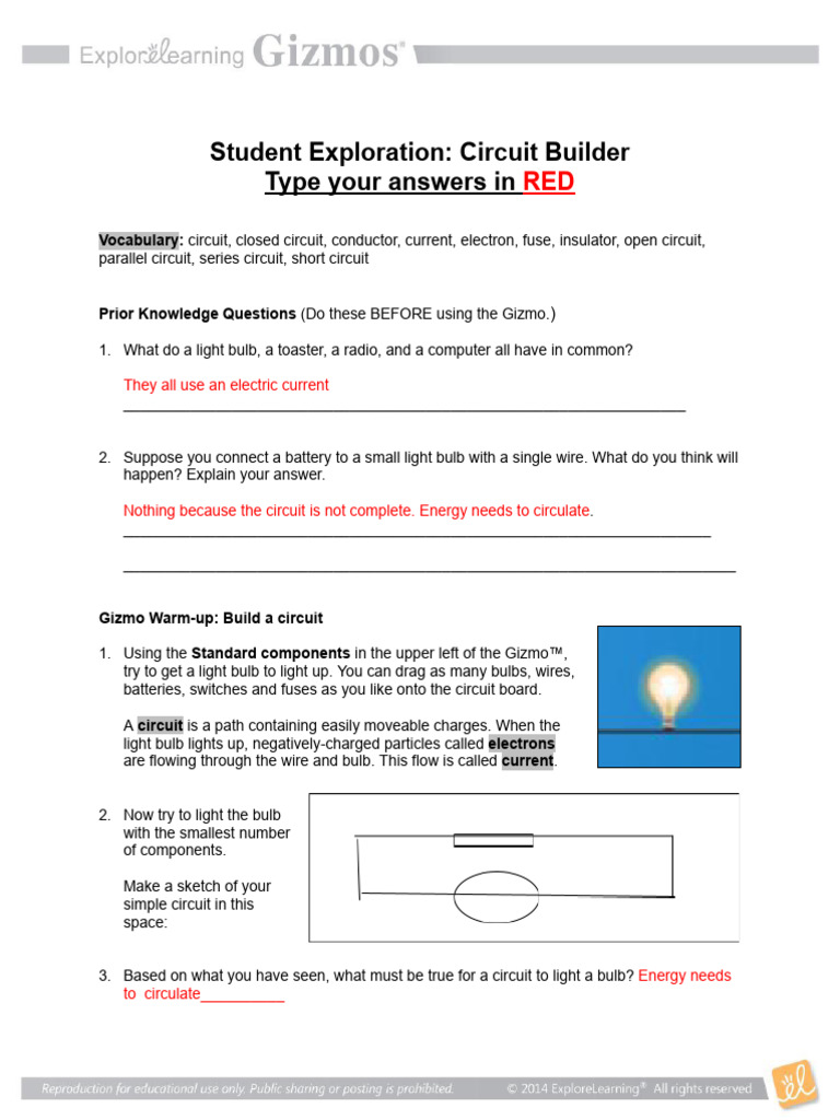 Circuit Builder SE | PDF | Series And Parallel Circuits | Electrical ...