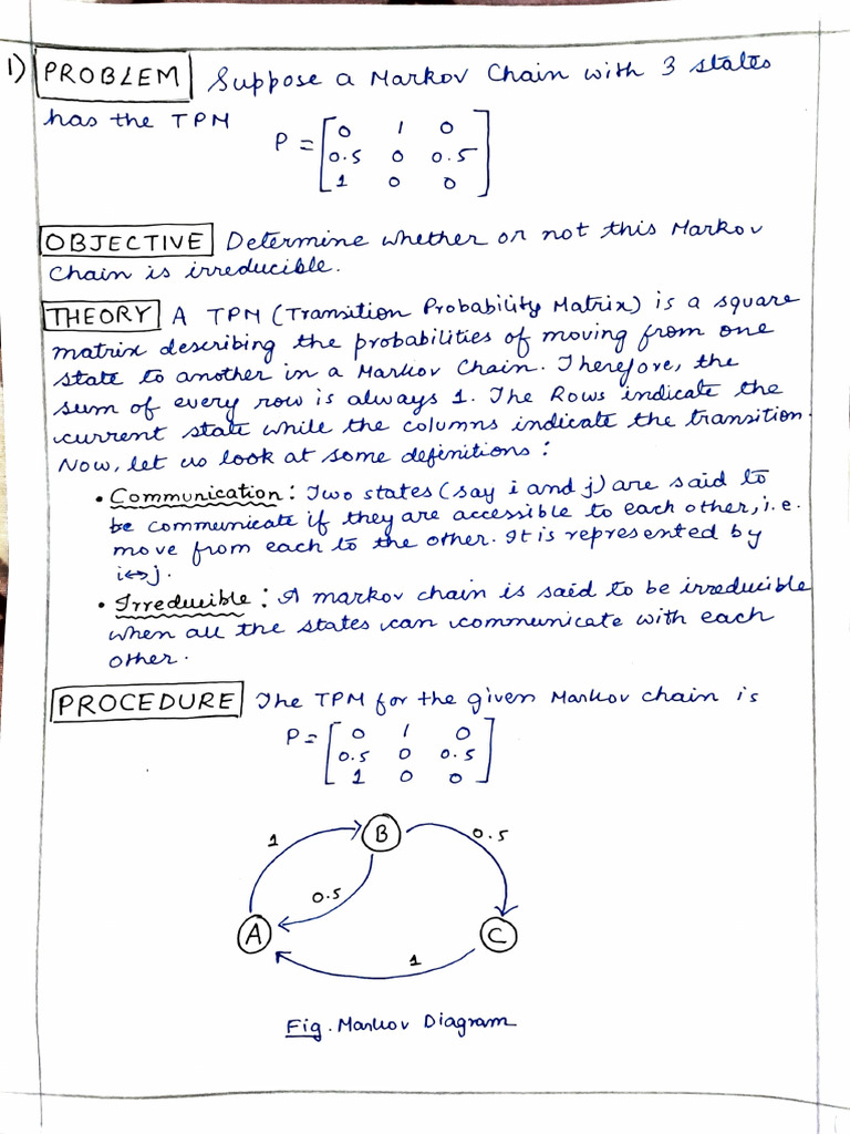 Stochastic Practical 1-3 | PDF | Probability Theory | Probability