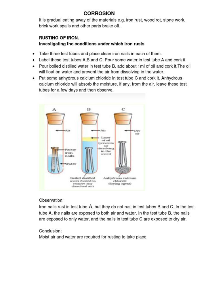 Corrosion Prevention Guide | PDF | Corrosion | Rust