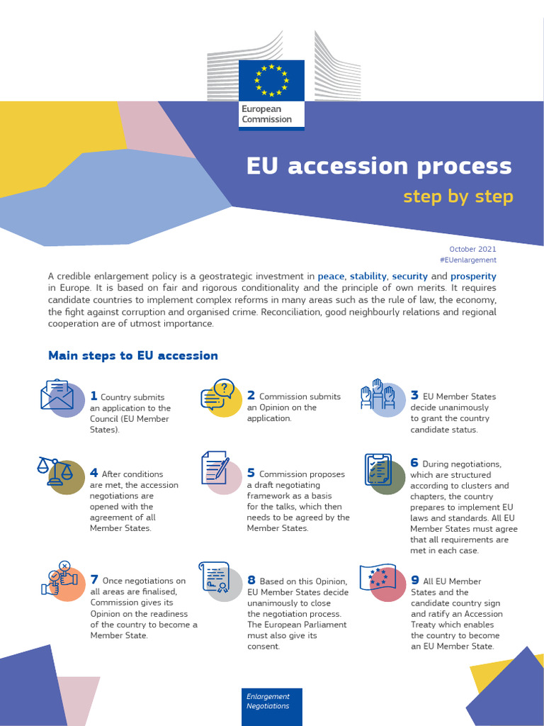 Eu Accession Process Clusters | PDF | Enlargement Of The European Union ...