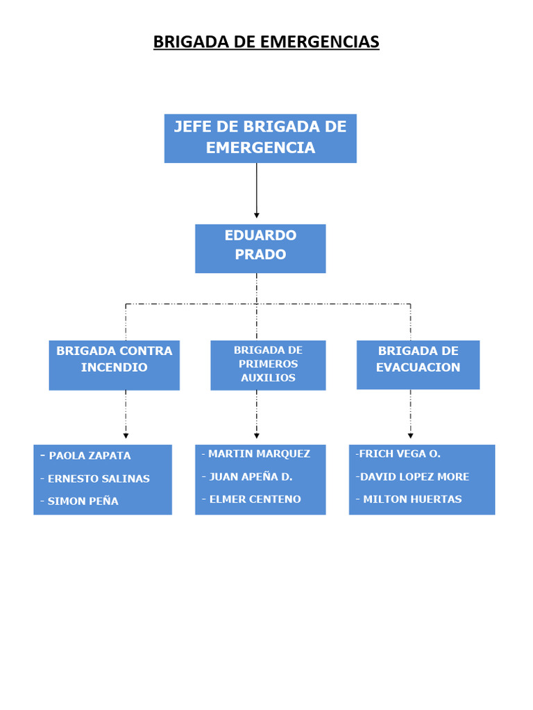 Brigada de Emergencias 2022 | PDF