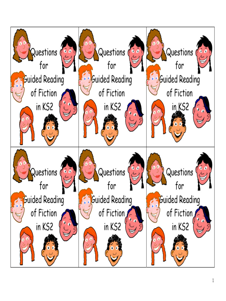 Guided Reading KS2 Prompts | PDF