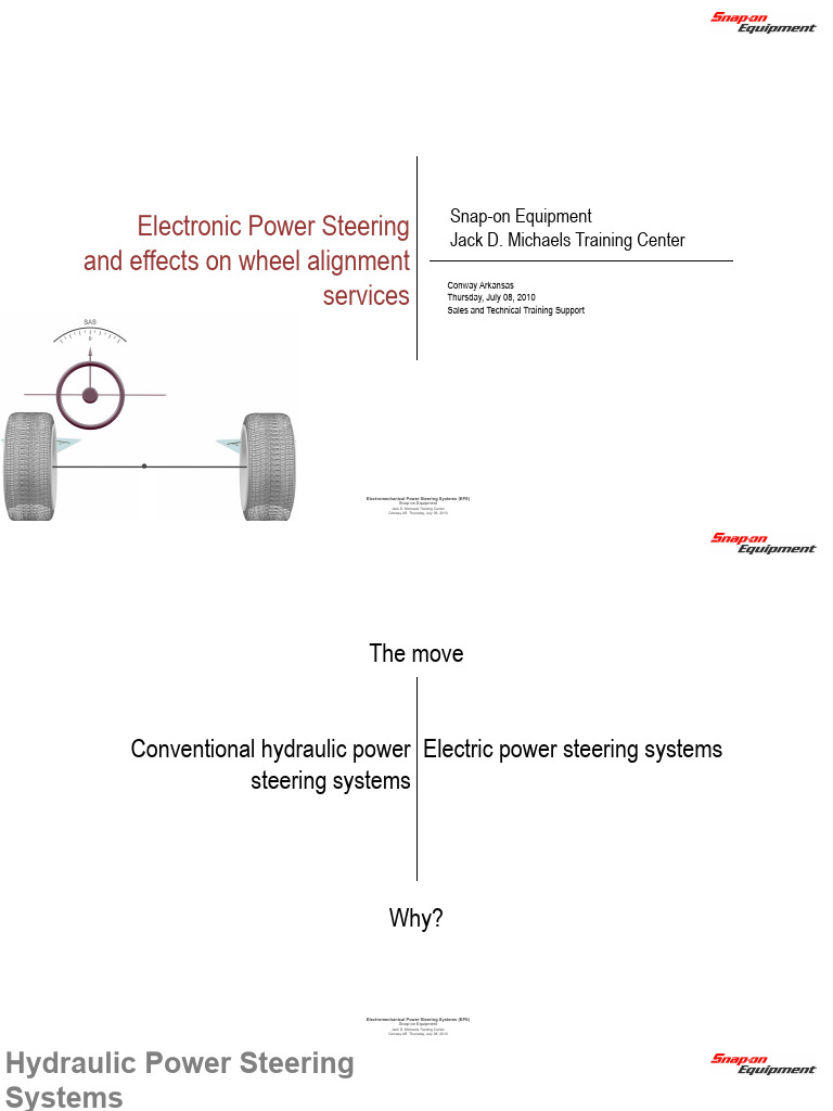 Electric Power Steering | PDF | Steering | Axle