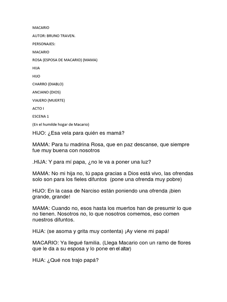 Macario | PDF