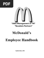 Popeyes Academy Training Overview | PDF | Cuisine | Foods