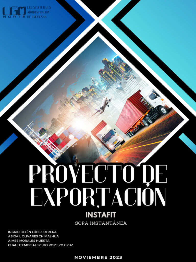Proyecto Final de Exportación Nov 2023 | PDF | Alimentos | Tratado de Libre Comercio Norteamericano