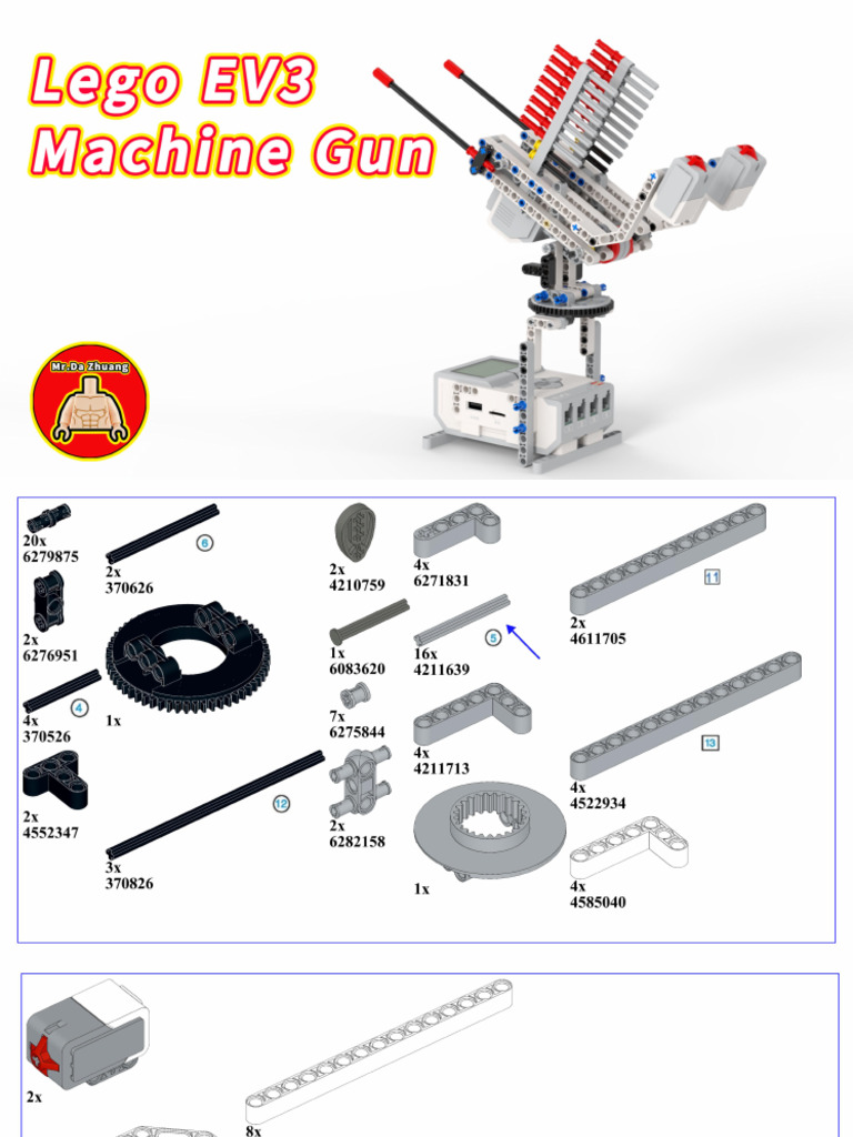 lego ev3 machine gun | PDF