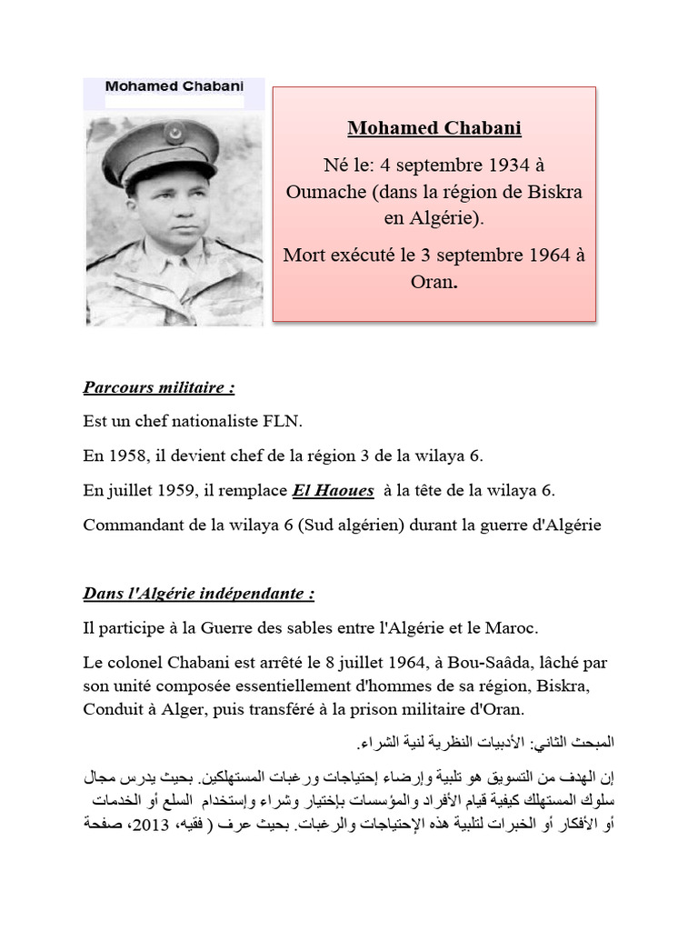 Mohamed Chabani | PDF