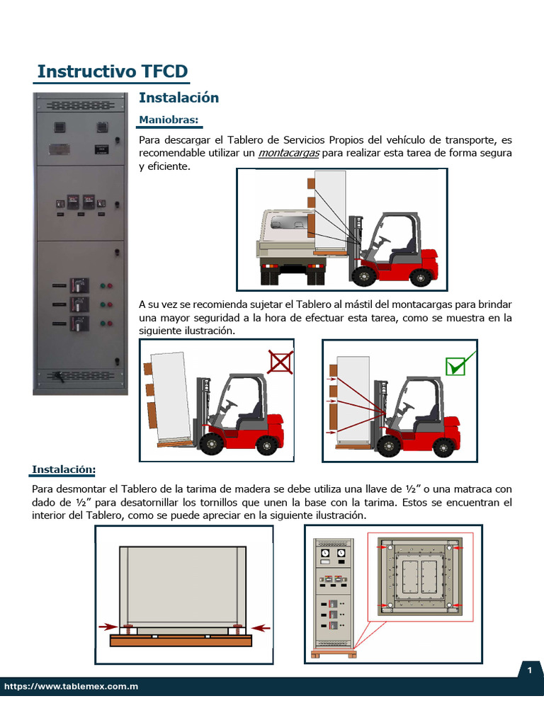 Instructivo TFCD Rev. 0 | PDF | Cambiar | Relé