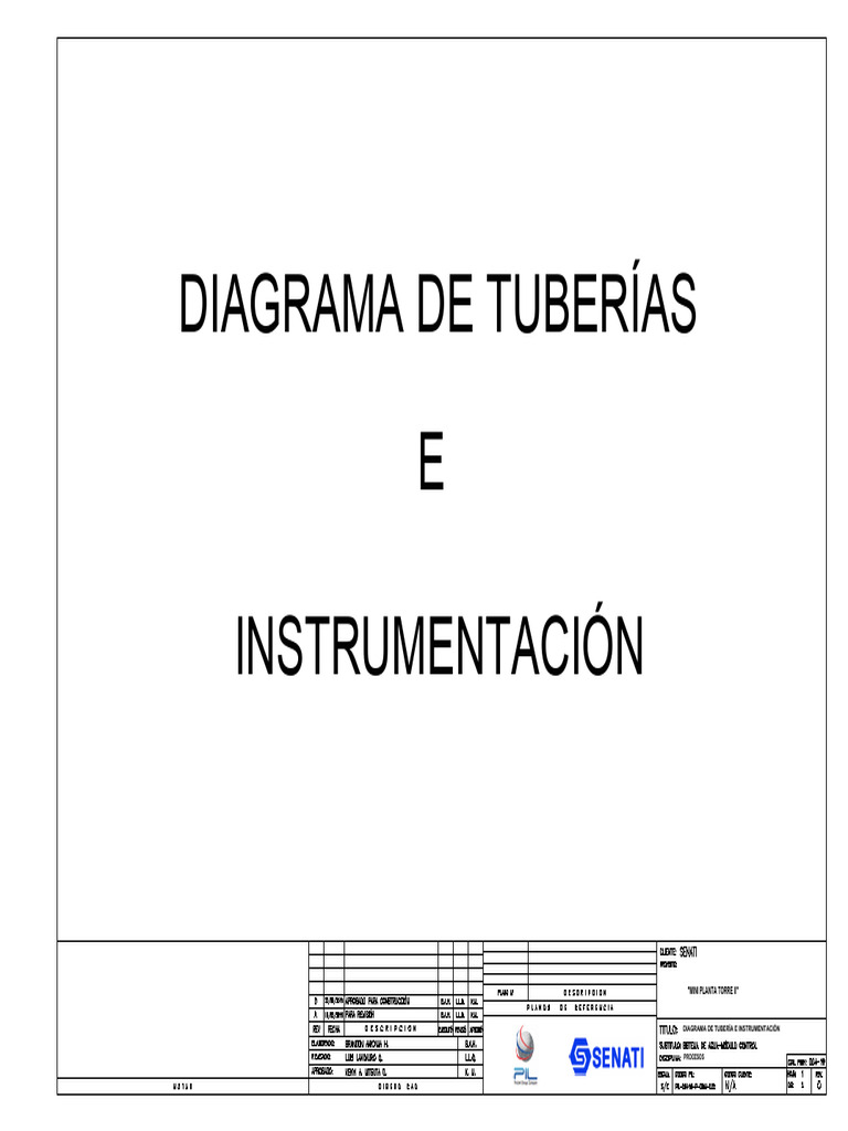 Diagrama P&id Pil 00419 P DGM 002 Caso1 | PDF