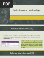 Stoichiometry and Moles Grade 10 Notes | PDF | Mole (Unit) | Molecules