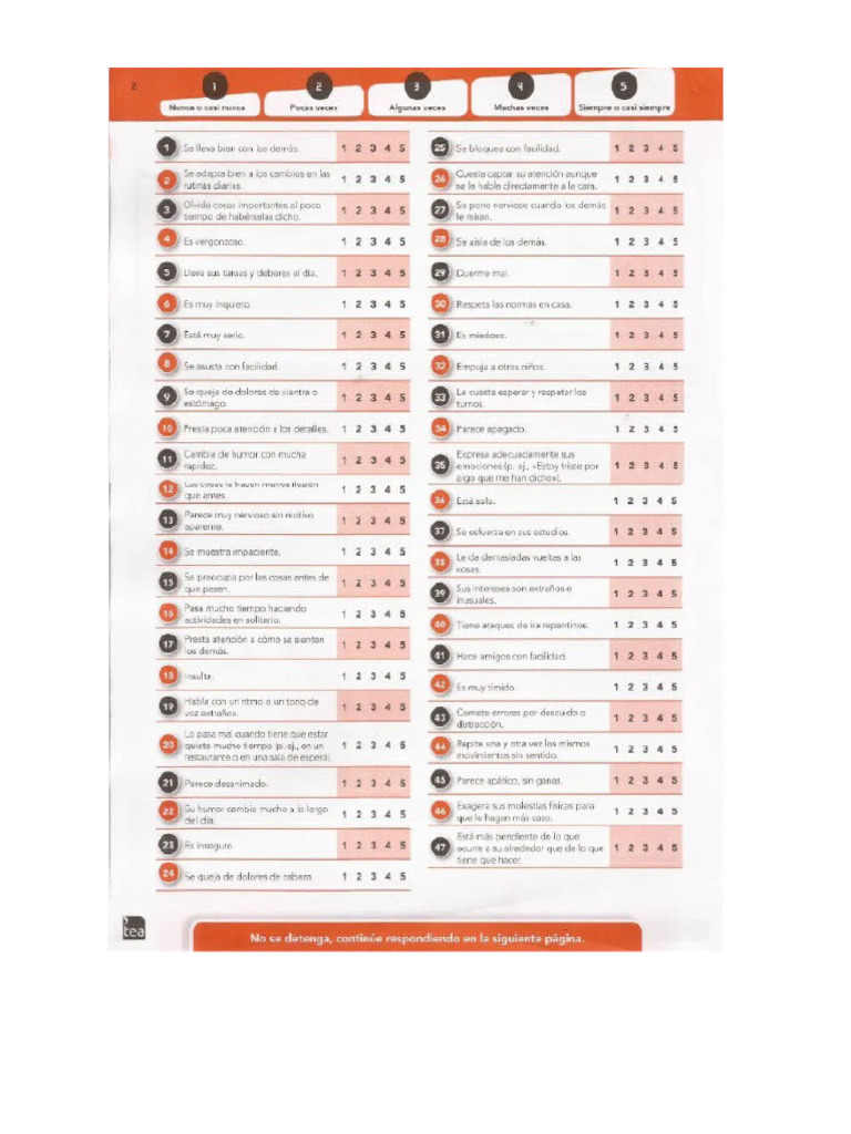 Sena 6-12 Cuestionario Familia | PDF