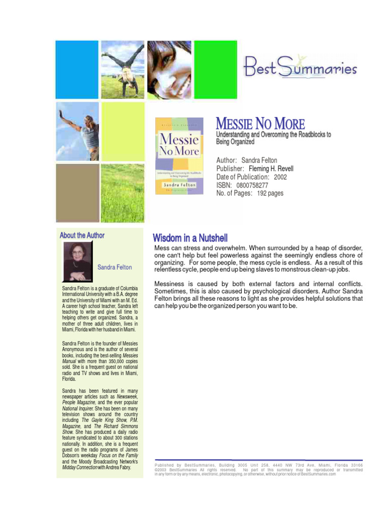 Messie No More Understanding and Overcoming the Roadblocks to Being ... Messie No More Understanding and Overcoming the Roadblocks to Being ...