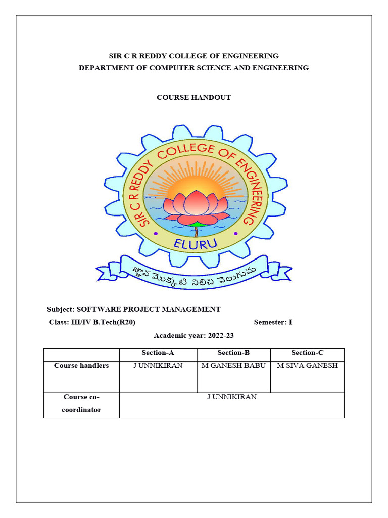 AY2022-23 Updated HANDOUT CO-PO JUSTIFICATION SPM | PDF | Software ...