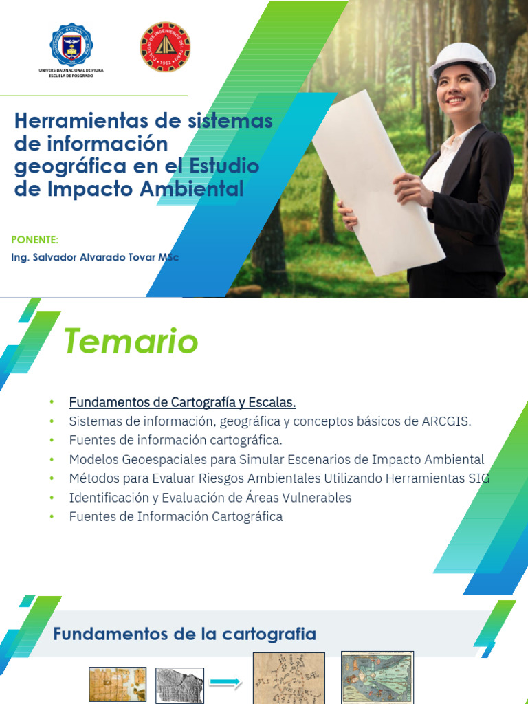 Diplomado Eia (Seat-Mapas Arcgis F) | PDF | Sistema de información geográfica | Mapa