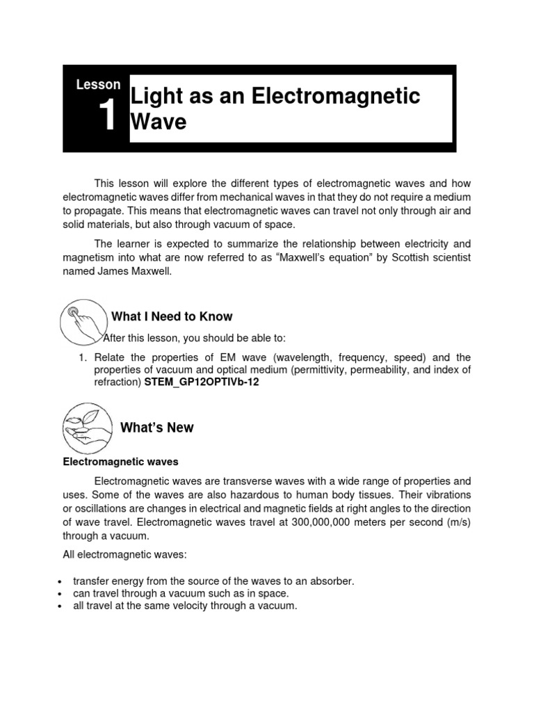 Lecture 3 | PDF | Electromagnetic Radiation | Electromagnetic Spectrum