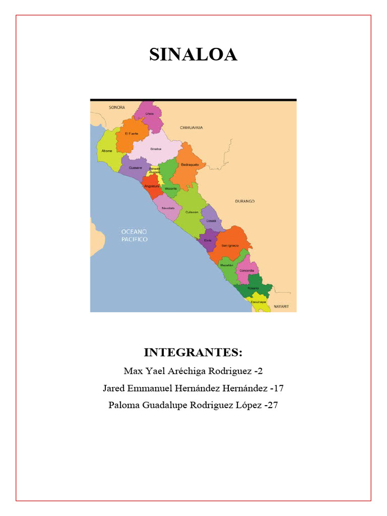 SINALOA | Descargar gratis PDF | Alimentos