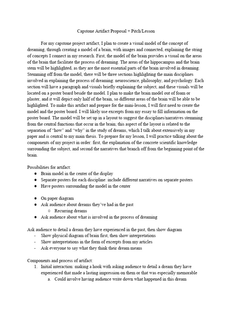 Dreaming: Brain Model & Concepts | PDF | Dream | Brain