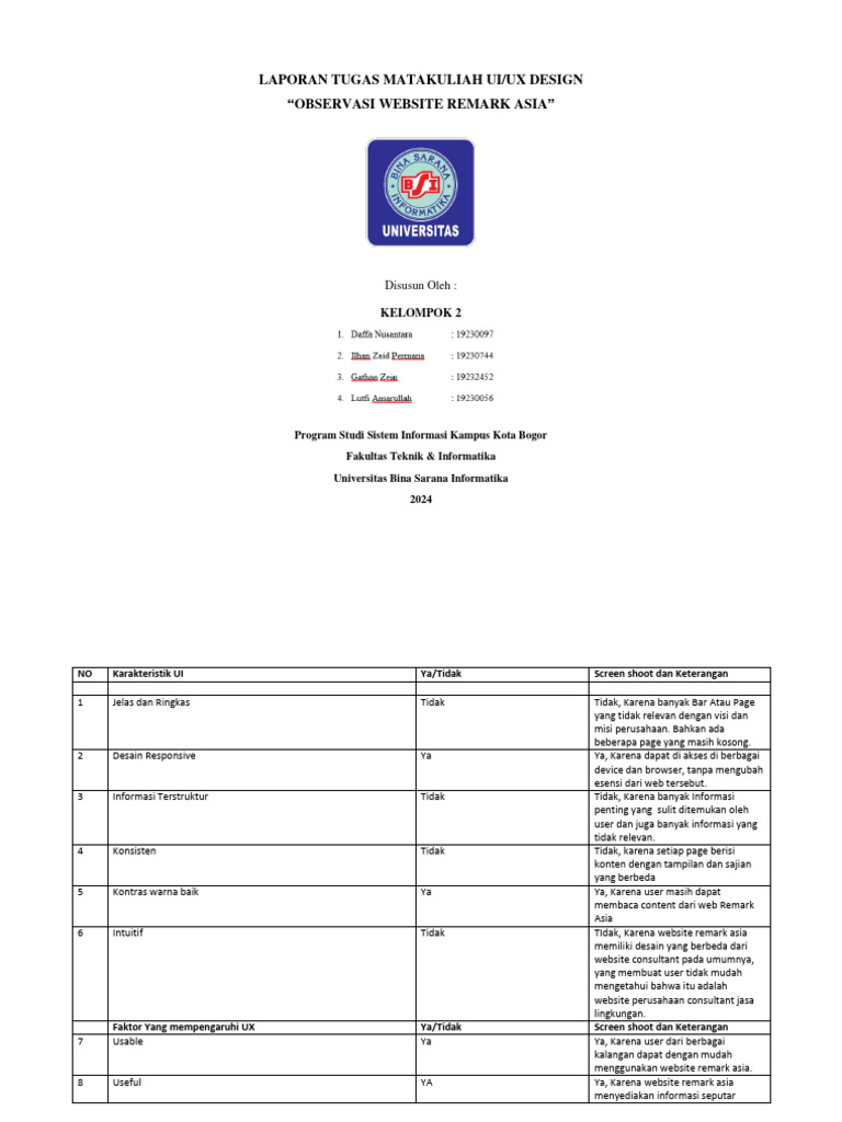 Tugas UI UX Pertemuan 1 | PDF